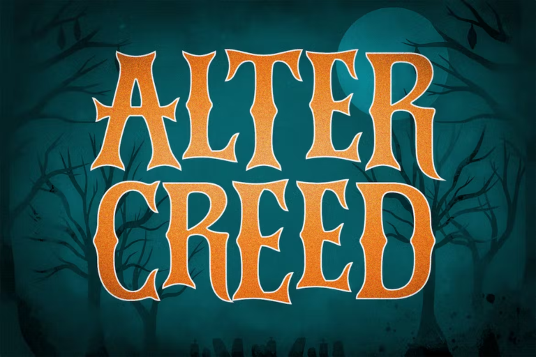 Alter Creed Font - FreeDaFonts