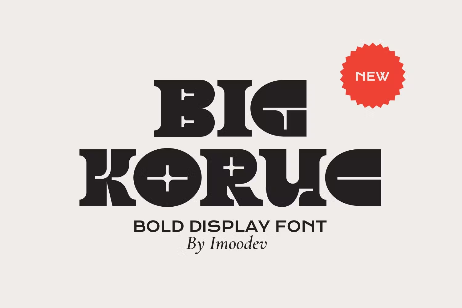 Big Koruc Font - FreeDaFonts