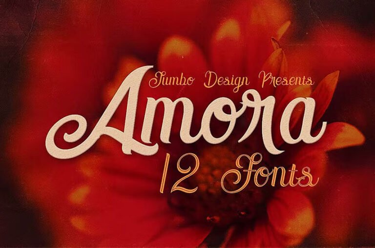 Amora Font - FreeDaFonts