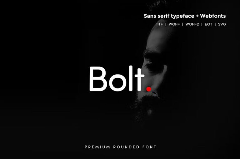 Bolt Font - FreeDaFonts