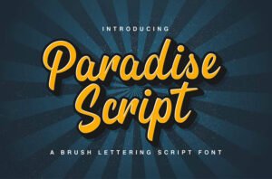 Paradise Font - FreeDaFonts