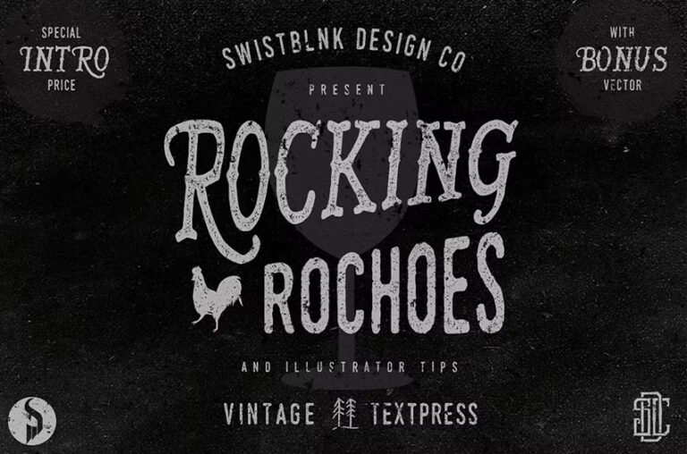 Rocking Rochoes Font - FreeDaFonts