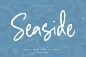 Seaside Font - FreeDaFonts