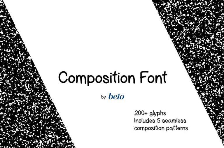 Composition Font - FreeDaFonts