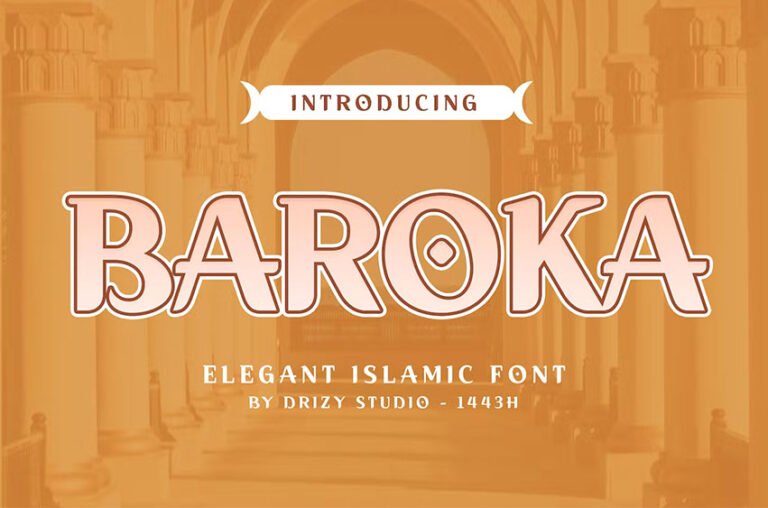 Baroka Font - FreeDaFonts