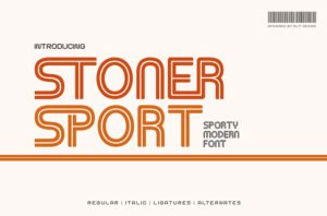 Stoner Sport Font - FreeDaFonts