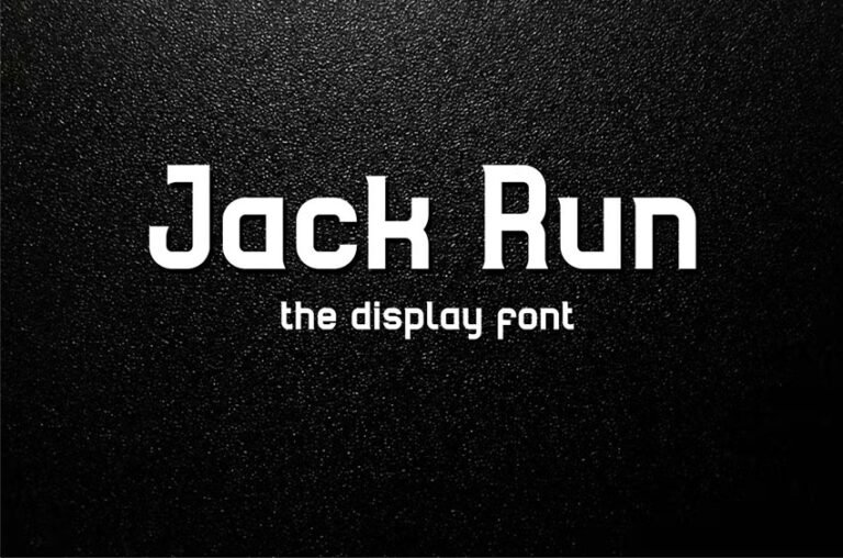 Jack Run Font - FreeDaFonts