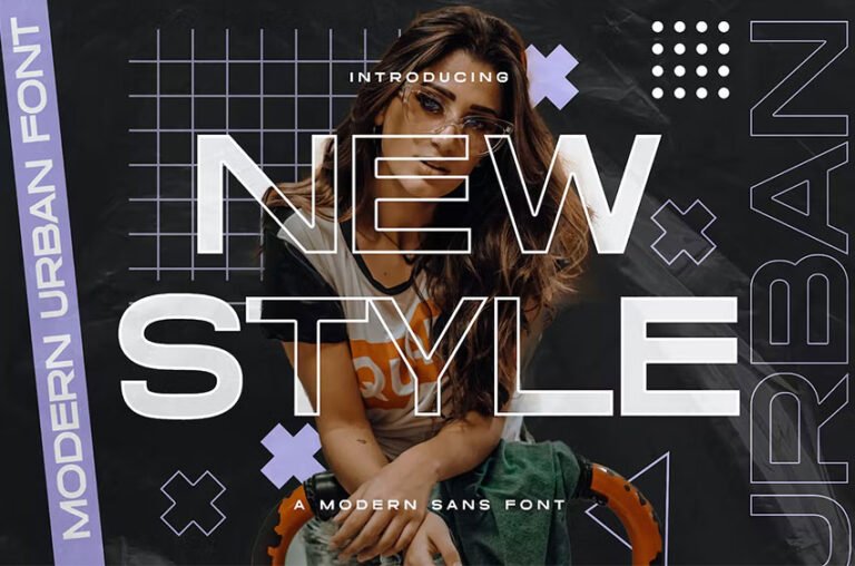 New Style Modern Font - FreeDaFonts