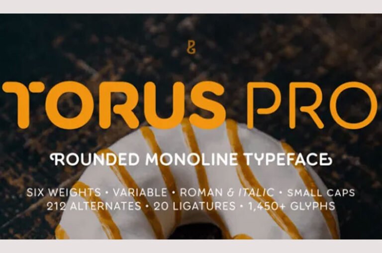 Torus Pro Font - FreeDaFonts