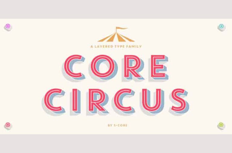 Core Circus Font - FreeDaFonts