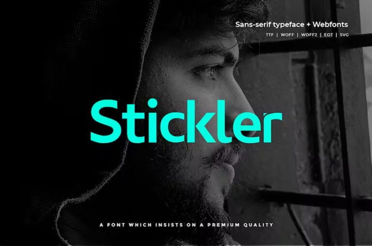 Stickler Font - FreeDaFonts