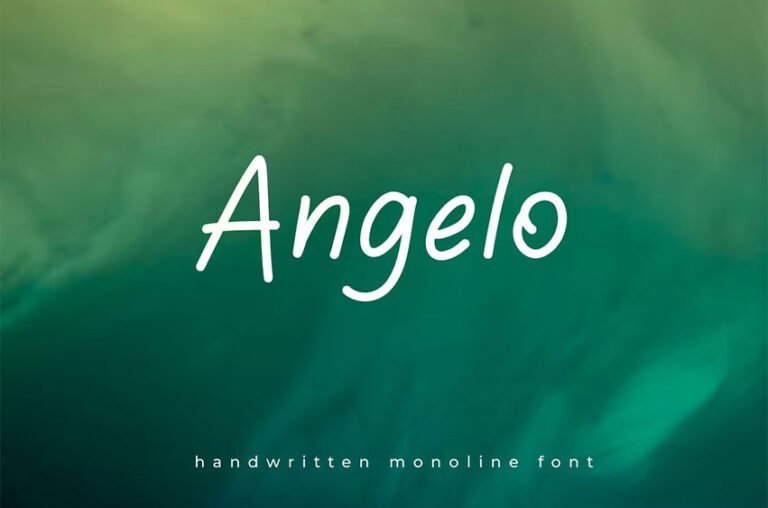Angelo Font - FreeDaFonts