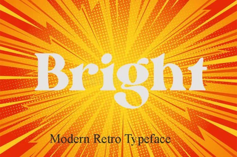 Bright Font - FreeDaFonts