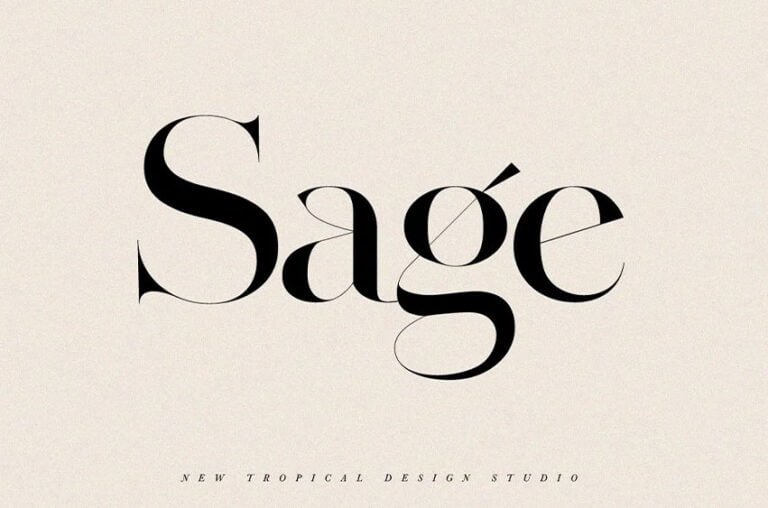 Sage Font - FreeDaFonts