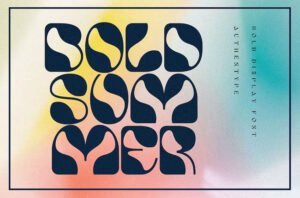 Bold Summer Font - FreeDaFonts