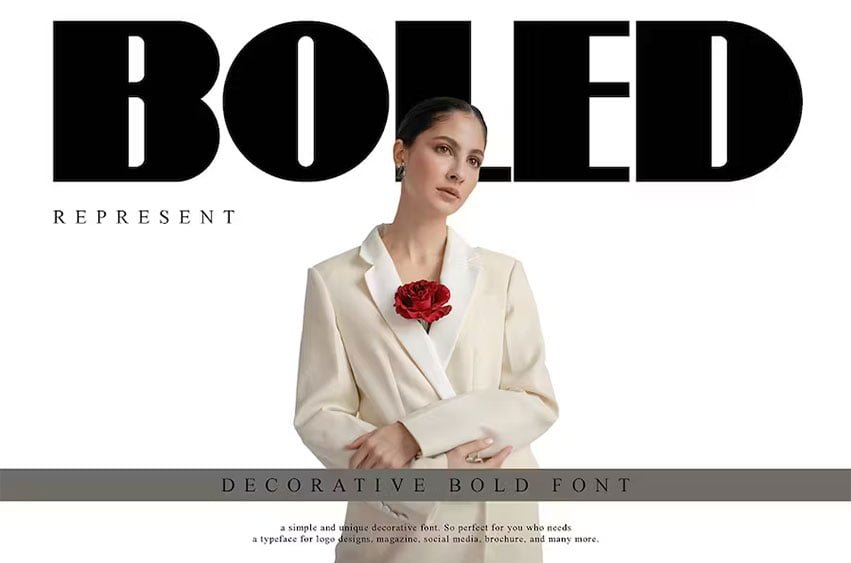 Boled Font - FreeDaFonts