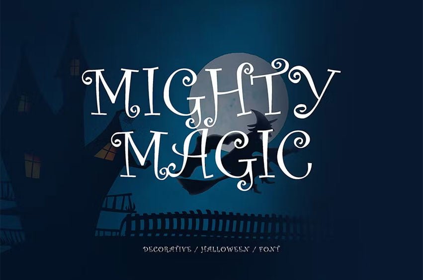 Mighty Magic Font - FreeDaFonts