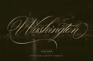 Washington Font - FreeDaFonts