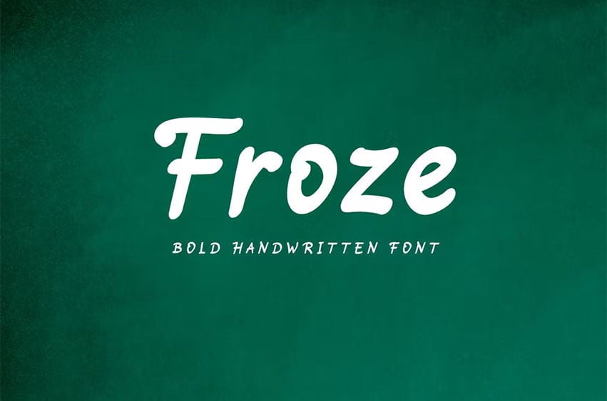 Froze Font - FreeDaFonts