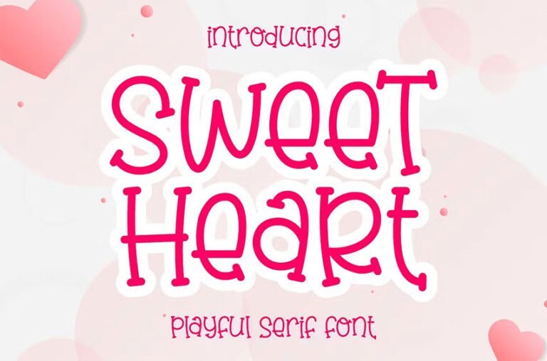 Sweet Heart Font - FreeDaFonts