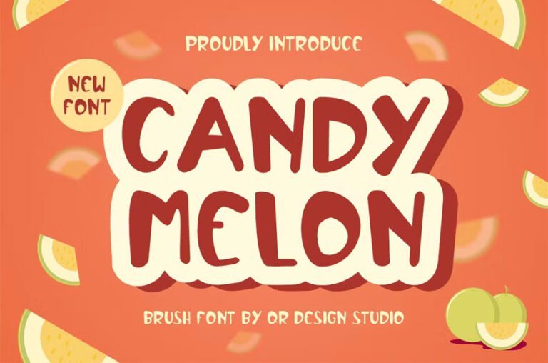 Candy Melon Font - FreeDaFonts