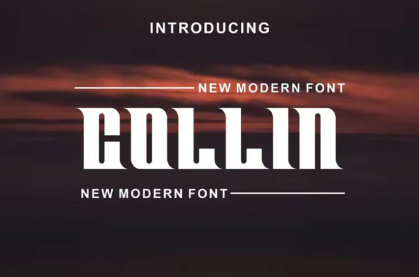 Collins Font - FreeDaFonts