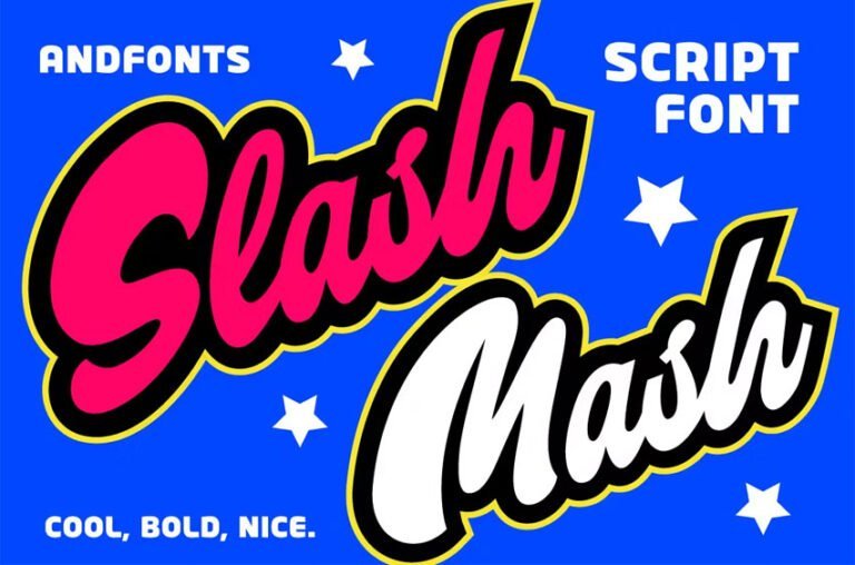 Slash Mash Font - FreeDaFonts