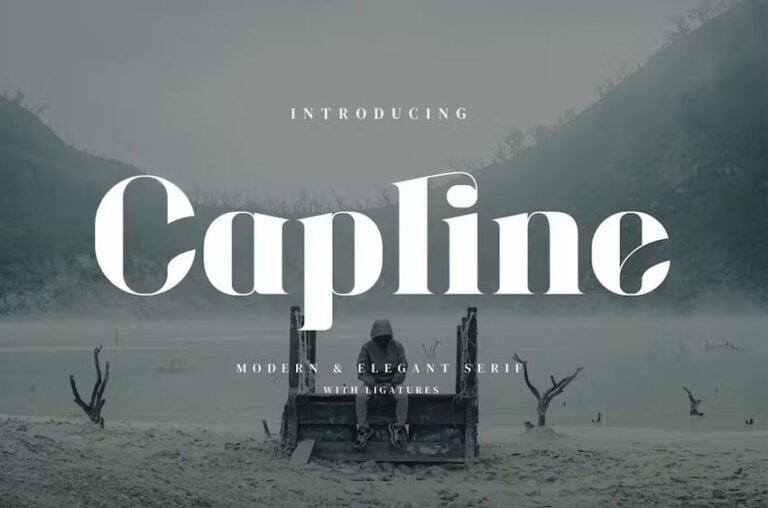 Capline Font - FreeDaFonts