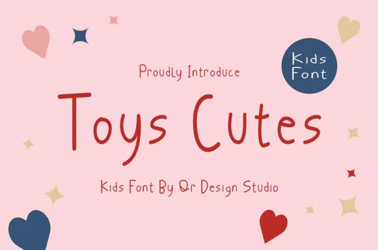 Toys Cutes Font - FreeDaFonts