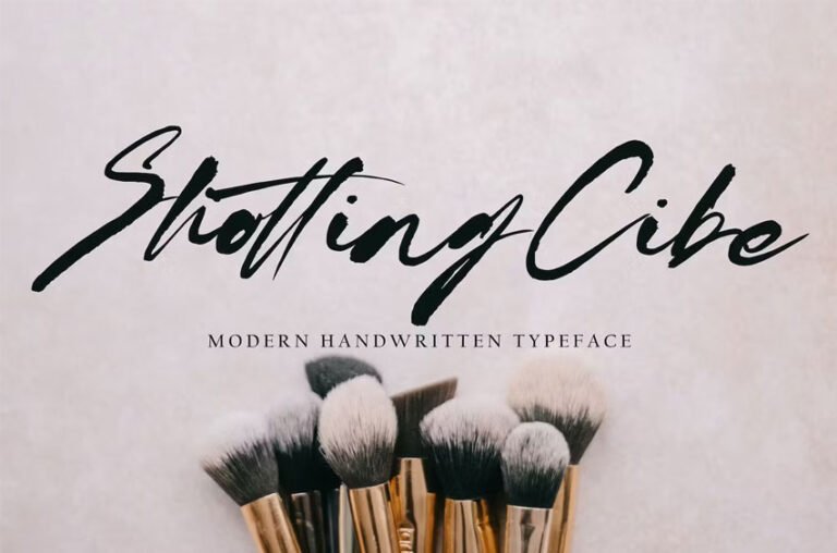 Shotting Cibe Font - FreeDaFonts