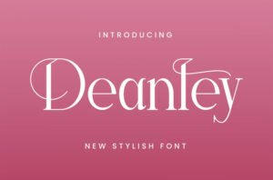 Deanley Font - FreeDaFonts