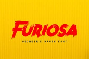 Furiosa Brush Font - FreeDaFonts