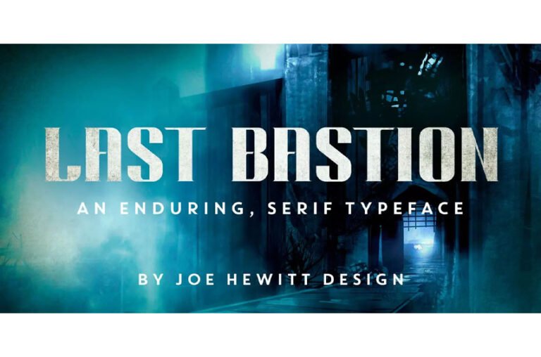 Last Bastion Font - FreeDaFonts