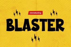 Blaster Font - FreeDaFonts