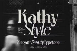 Kathy Style Font - FreeDaFonts
