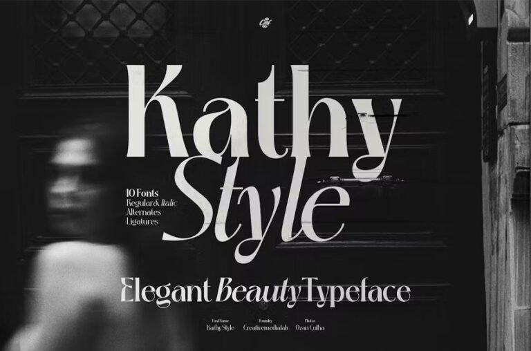 Kathy Style Font - FreeDaFonts