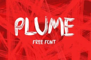 Plume Font - FreeDaFonts