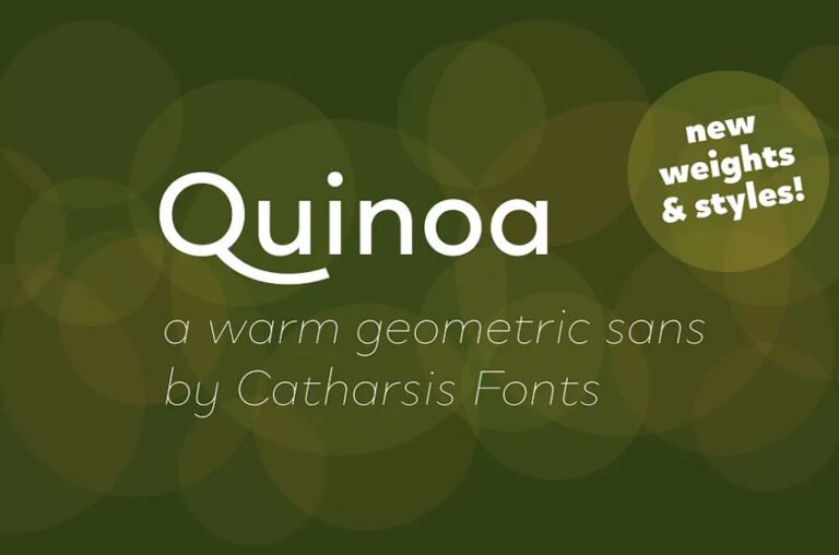 Quinoa Font - FreeDaFonts