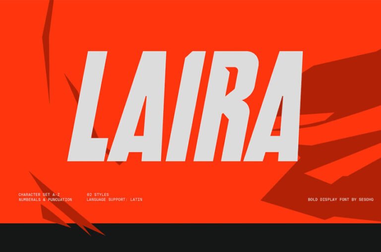 Laira Font - FreeDaFonts