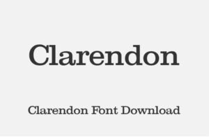Clarendon Font - FreeDaFonts