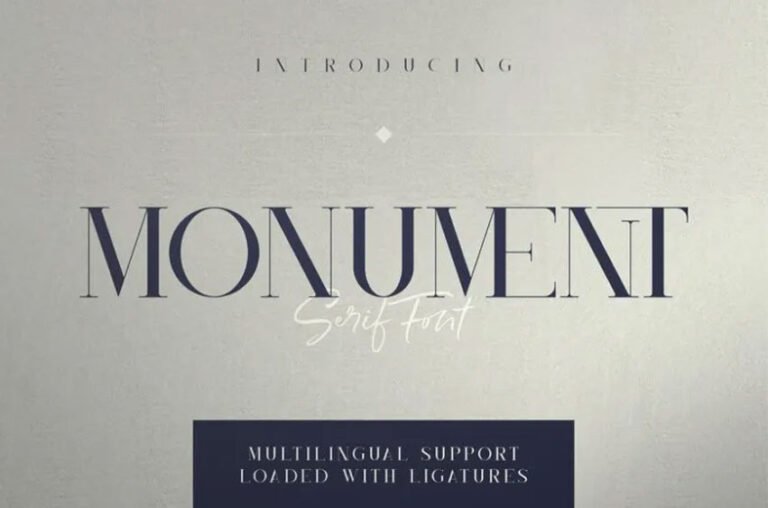 Monument Font - FreeDaFonts