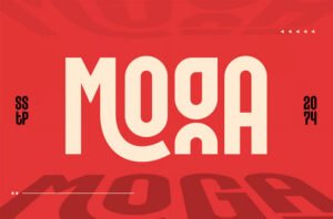 Moga Font - FreeDaFonts