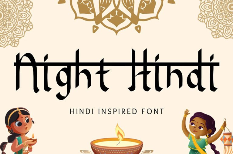 Night Hindi Font - FreeDaFonts