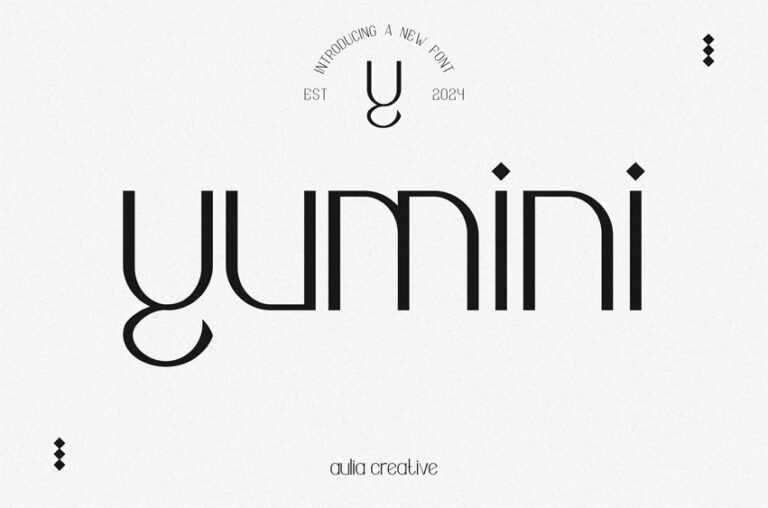 Yumini Font - FreeDaFonts
