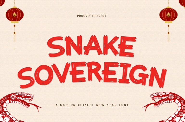 Snake Sovereign Font - FreeDaFonts