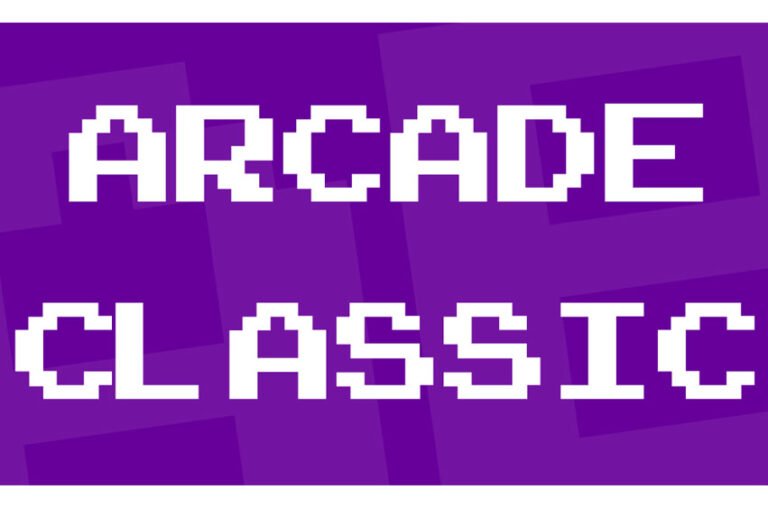 Arcade Classic Font - FreeDaFonts
