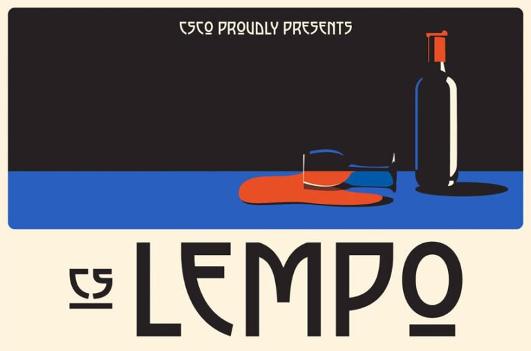 Lempo Font - FreeDaFonts