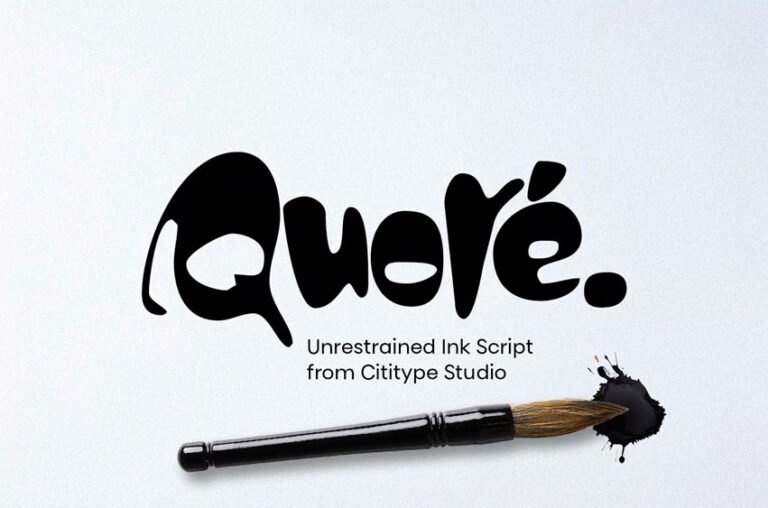 Quore Font - FreeDaFonts