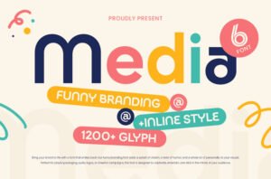 Media Font - FreeDaFonts