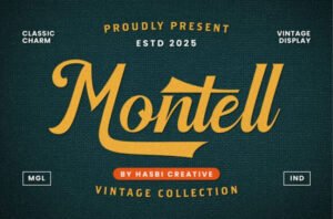 Montell Font - FreeDaFonts